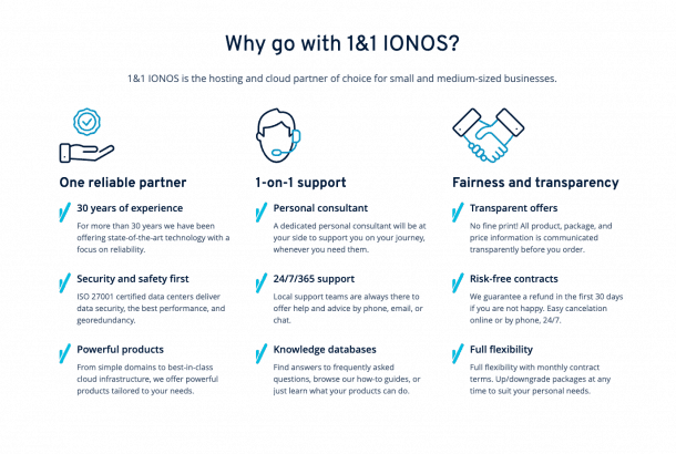 1and1 Hosting Reviews March 2023 - Features, Pricing, Speed, Value
