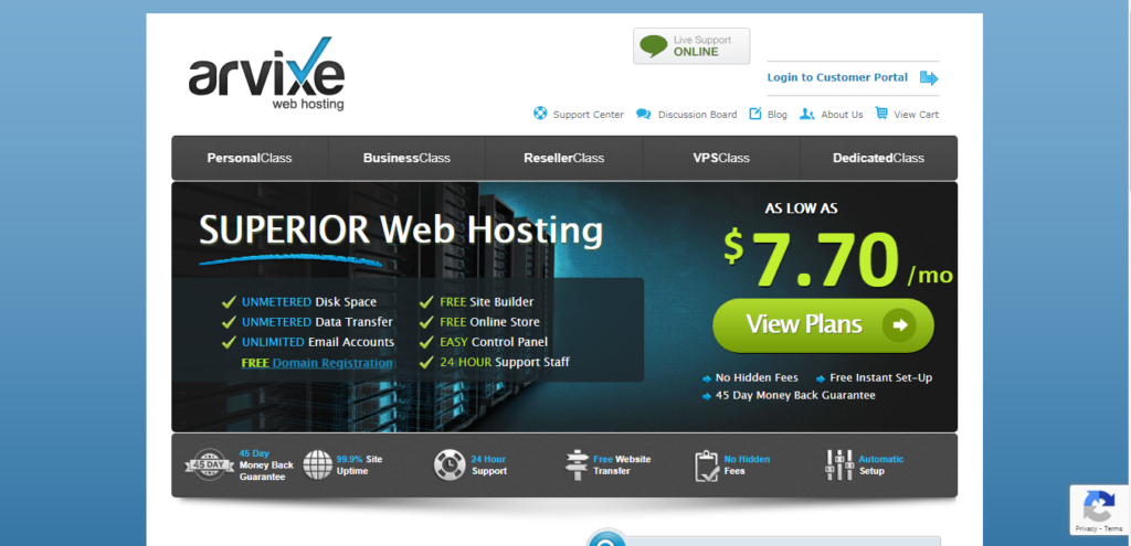 Arvixe Hosting Reviews July 2022 - Features, Pricing, Speed, Value