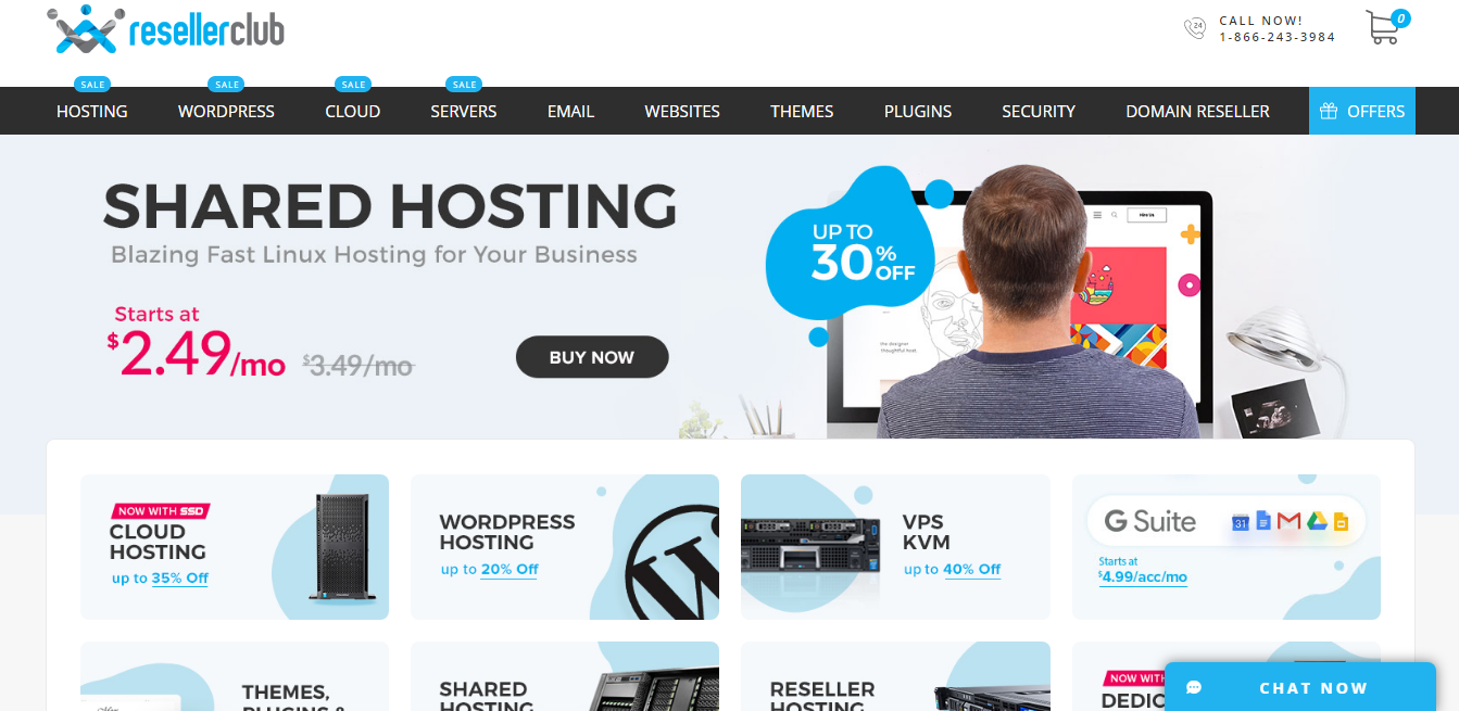 Resellerclub Hosting Reviews September 2022 - Features, Pricing, Speed ...