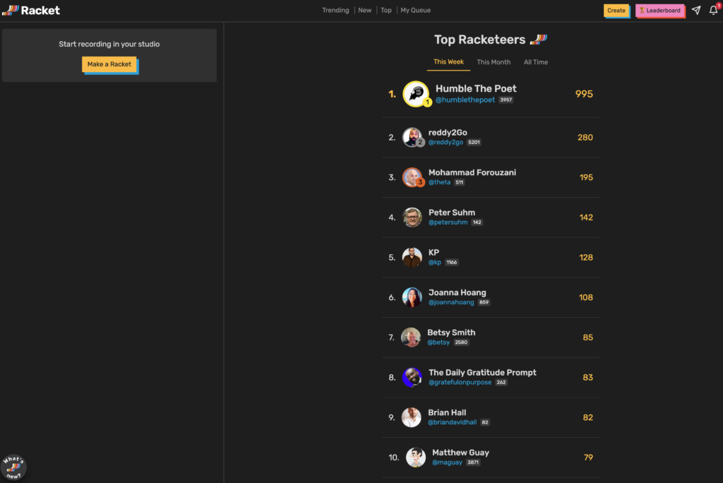 What is Racket.com? Social Audio App - Compare Pricing & Plans ...