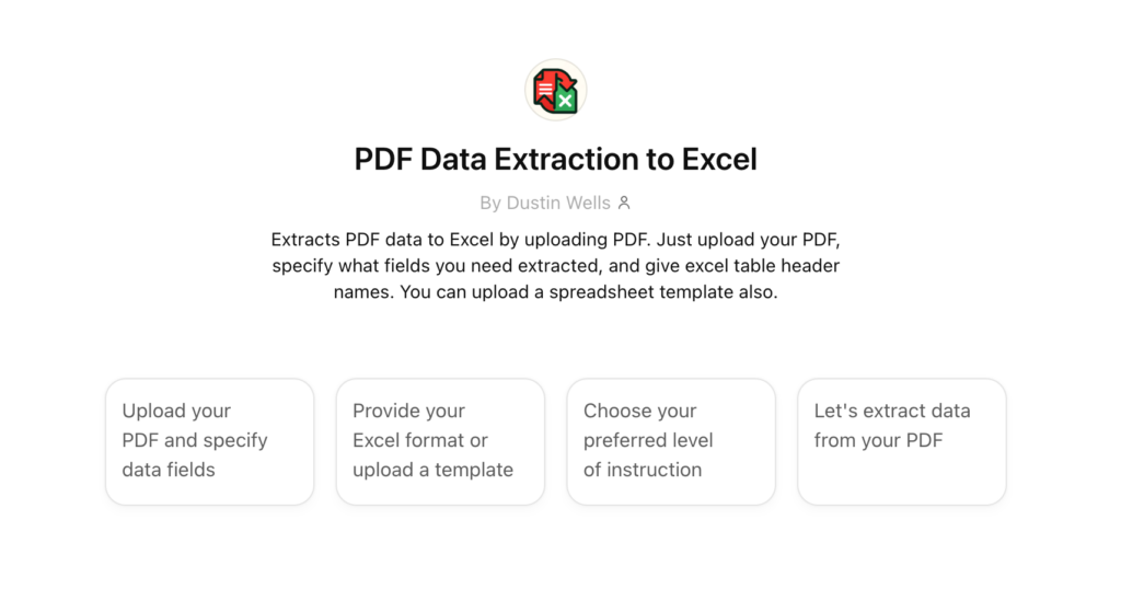 How to Convert a PDF to Excel: Using Free Tools vs AI and ChatGPT ...